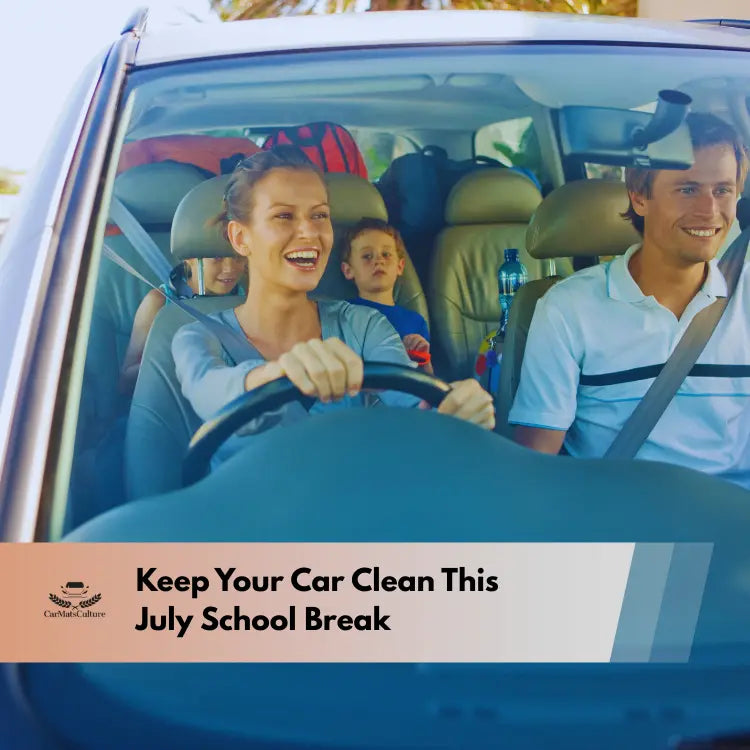 Keep Your Car Clean This July School Break with Honeycomb Car Mats